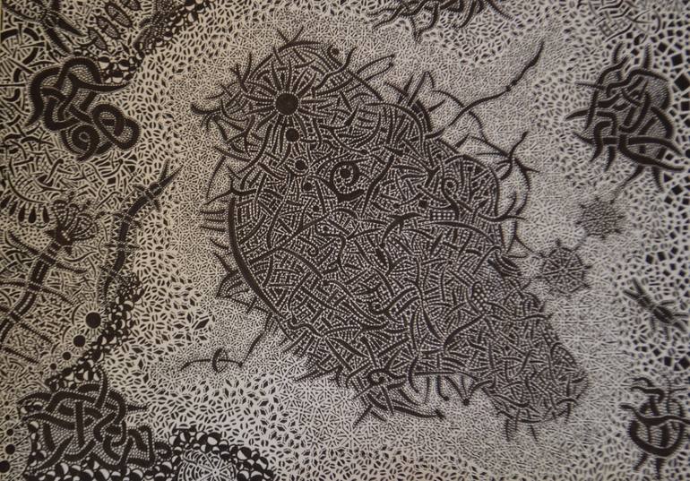 Neuroplasticity Drawing by Tim Clancy | Saatchi Art