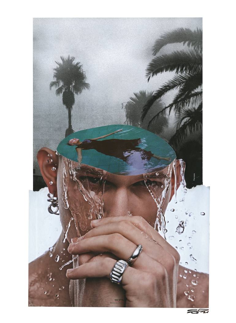 Pool of tears Collage by Stanislav Pylypets | Saatchi Art