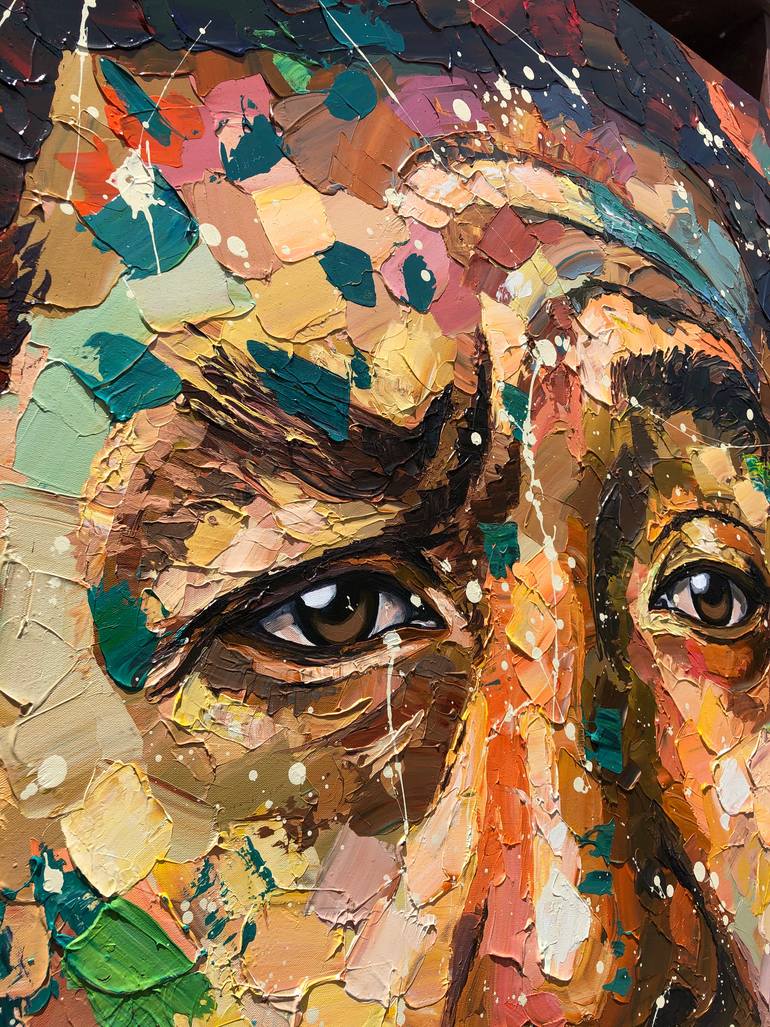 JACKIE CHAN Painting by Onar Bermano | Saatchi Art