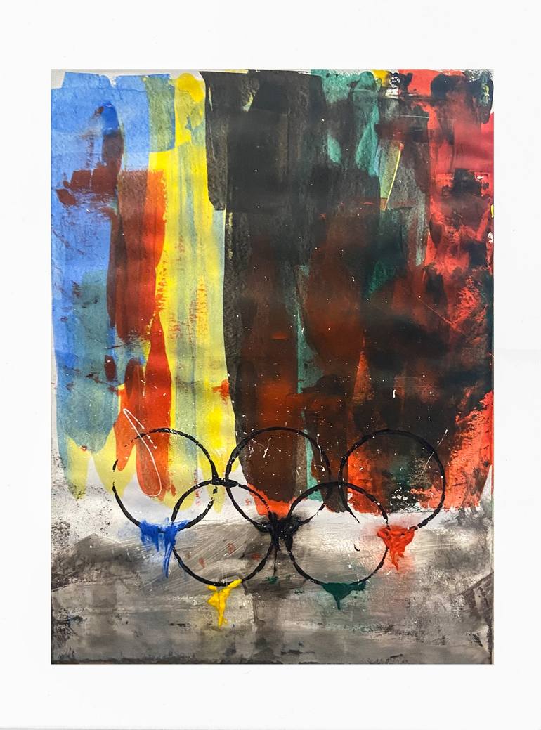 Olympic Dreamz - 1 of 1 Editions Painting by Ant Palmer | Saatchi Art