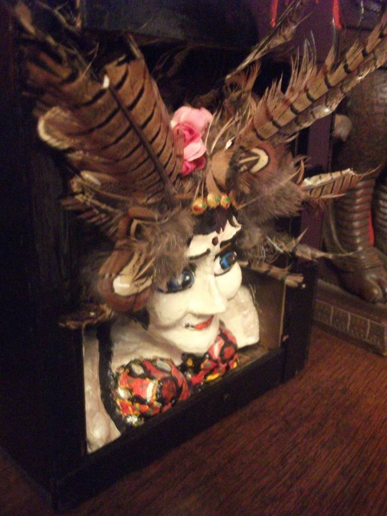 BROODY BIRD Sculpture by Harriet Whyatt | Saatchi Art