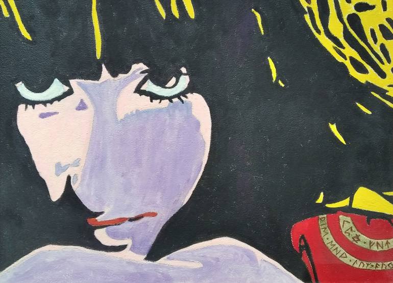 Valkyrie Painting by Andrey Nesterov | Saatchi Art