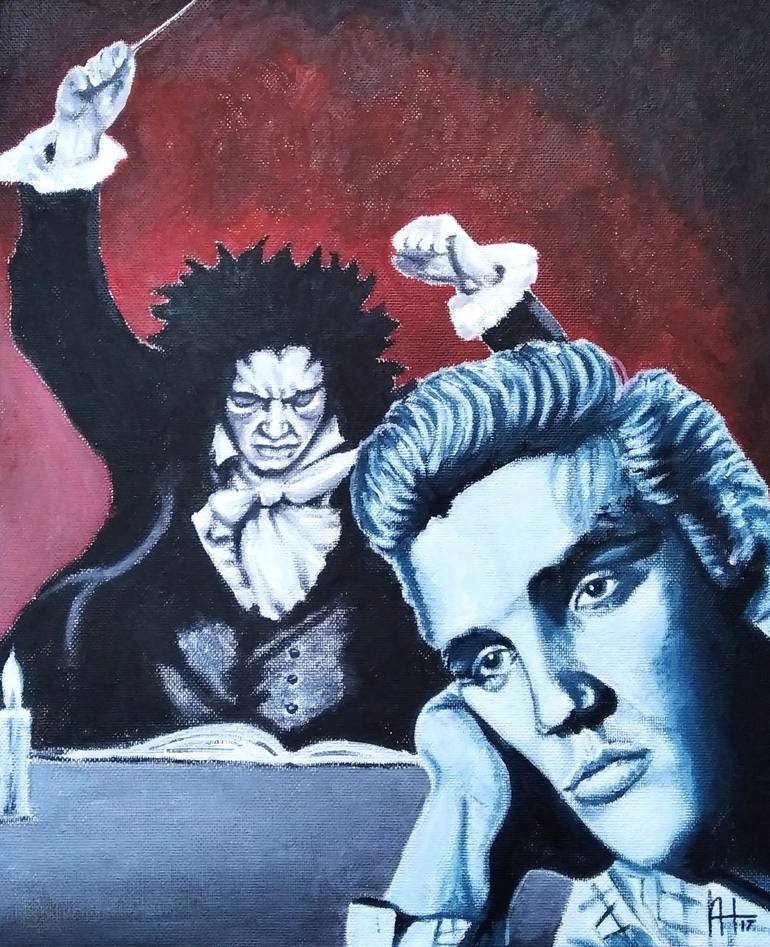 Elvis and Beethoven's 6th Symphony Painting by Andrey Nesterov ...