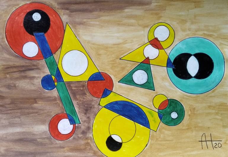 pattern break Painting by Andrey Nesterov | Saatchi Art