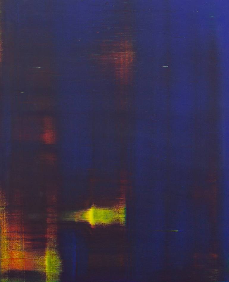 Dark blue series # 4 Painting by Павел Краснов | Saatchi Art
