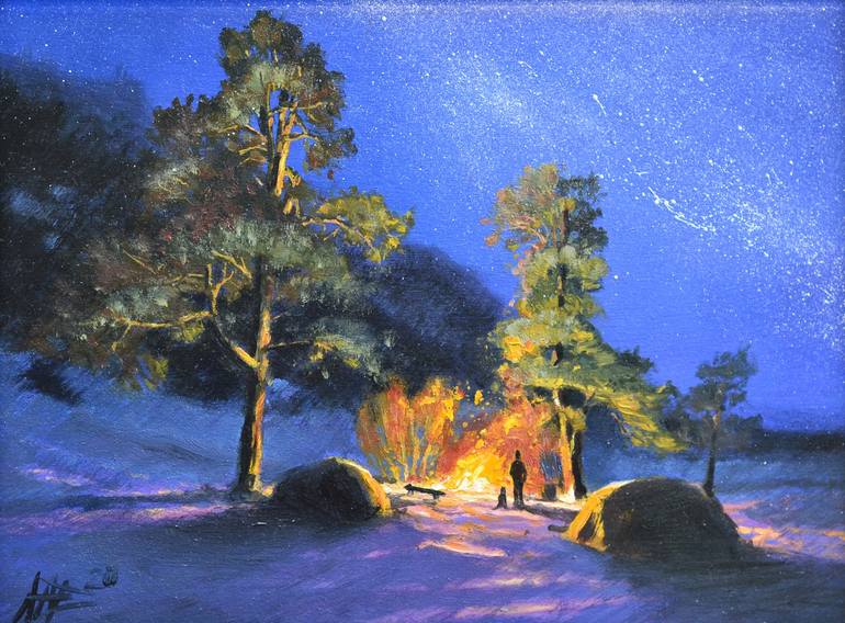 HAPPY DAY Painting by Artem lozhkin | Saatchi Art