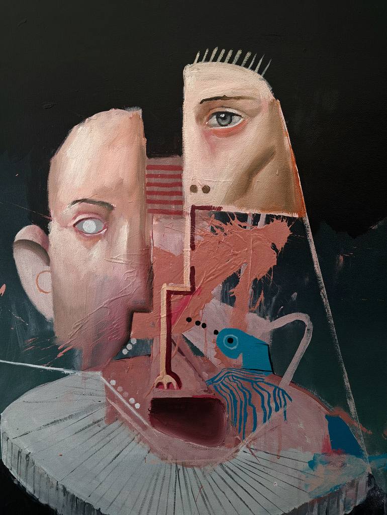 Equations Painting by Oscar Nin | Saatchi Art