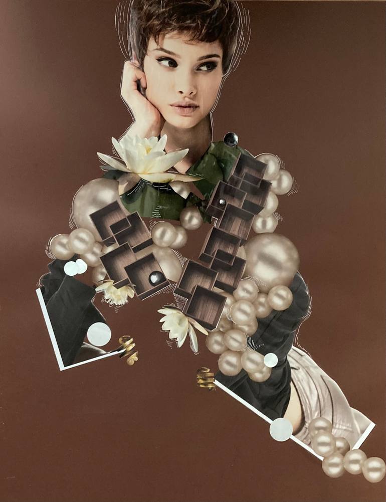 Core Collage by Maria Falcon | Saatchi Art