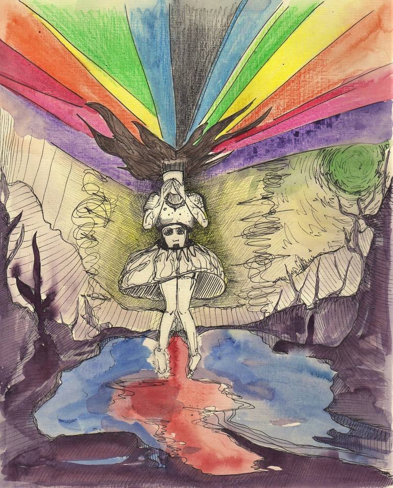 good mood Drawing by Elena Orlova | Saatchi Art