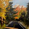 Utah Evening Painting by Brett Lindsey | Saatchi Art