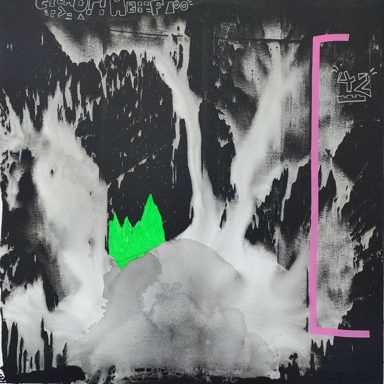 42 Painting by David Austin | Saatchi Art