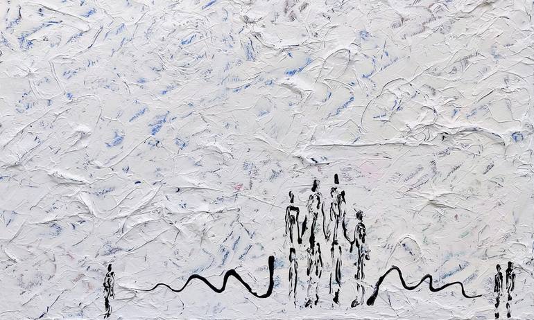 Family Station Painting by David Austin | Saatchi Art