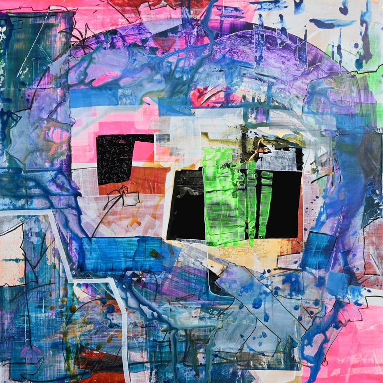 Stop Light Between Voids Painting by David Austin | Saatchi Art