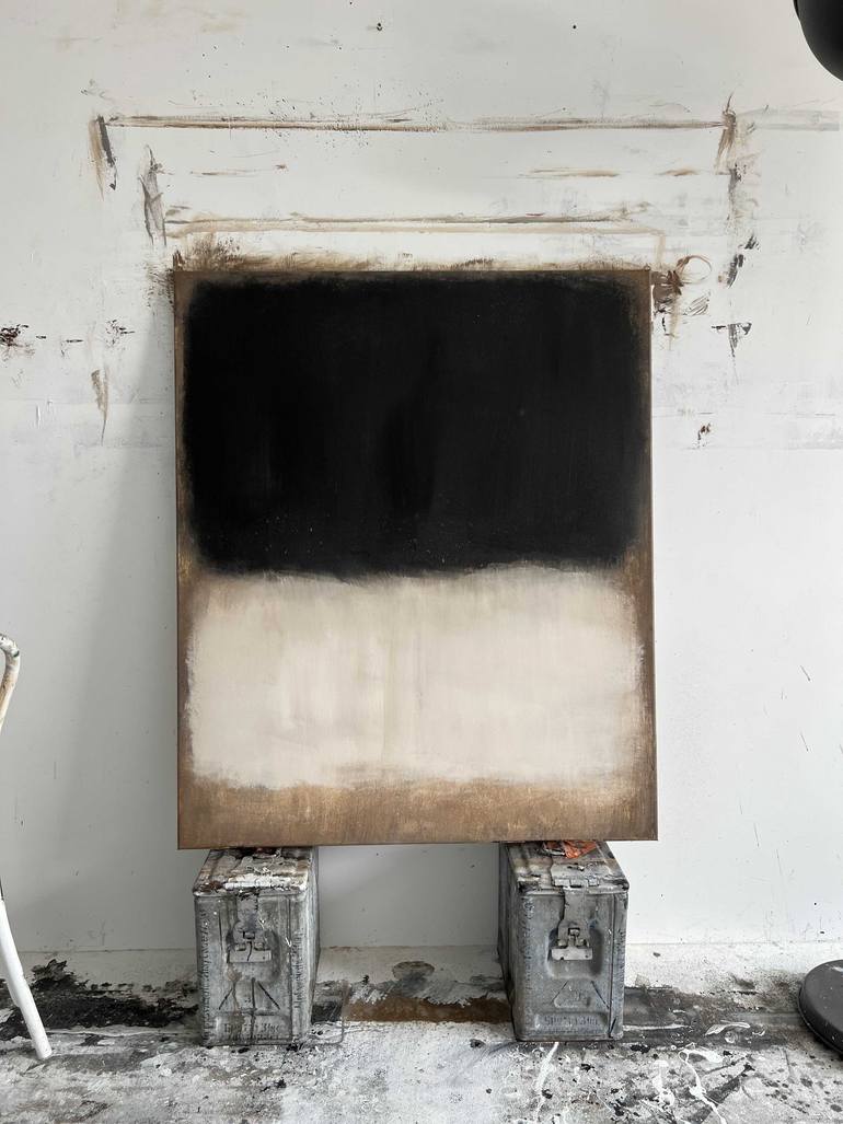 'black & white.' Painting by Michal Wrobel | Saatchi Art