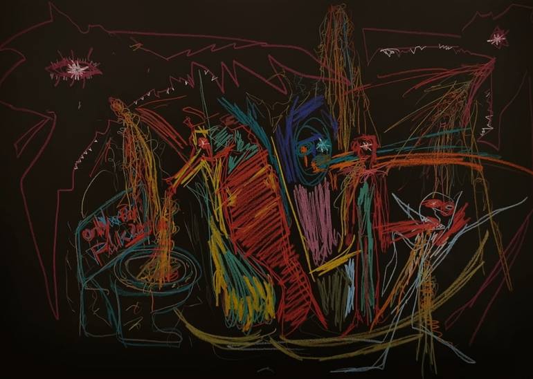 Puke by Heart Drawing by Adel Hashemi | Saatchi Art