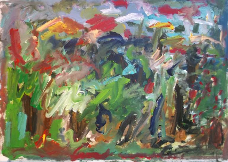 Rosenau ( Freedom ! ) Painting by Miro Di Cibula | Saatchi Art