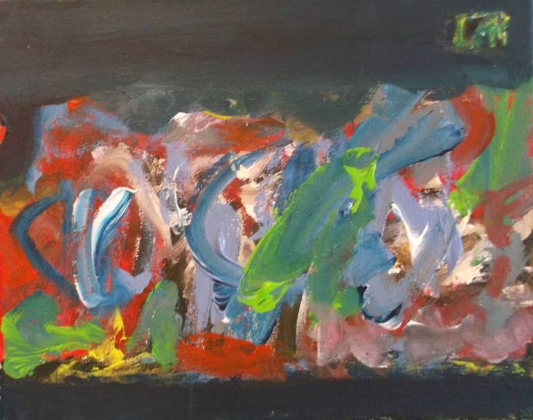 My Martin Gore's Stardust Painting by Miro Di Cibula | Saatchi Art