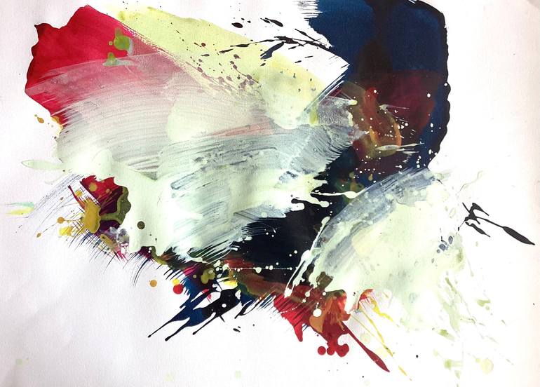 Collide Painting by Nigel Moores | Saatchi Art