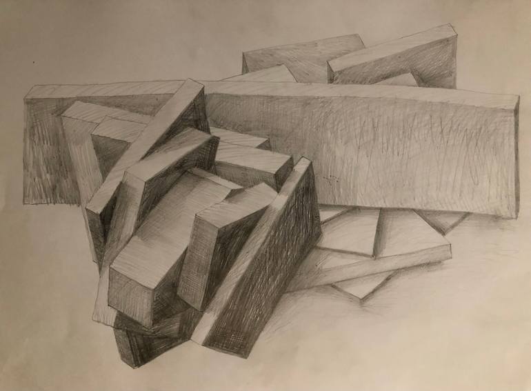 Turn Drawing by Maurice Shapero | Saatchi Art