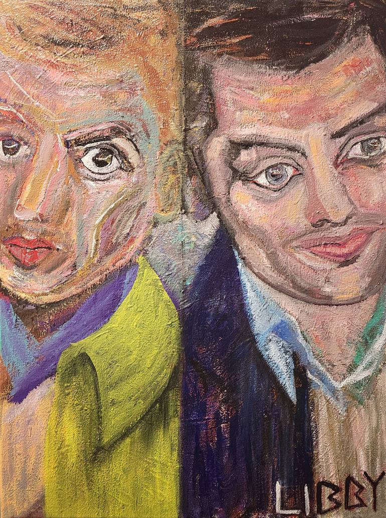 Inside Outside Painting by Lisa Libby | Saatchi Art