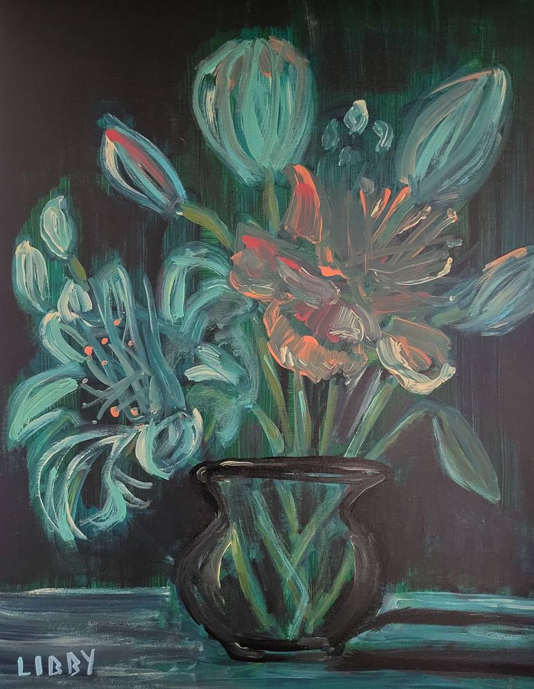 Glow Painting by Lisa Libby | Saatchi Art