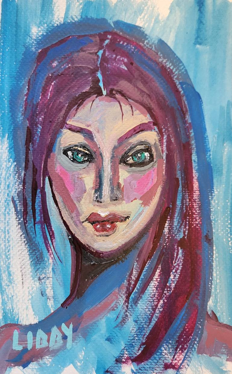 Fearless Painting by Lisa Libby | Saatchi Art