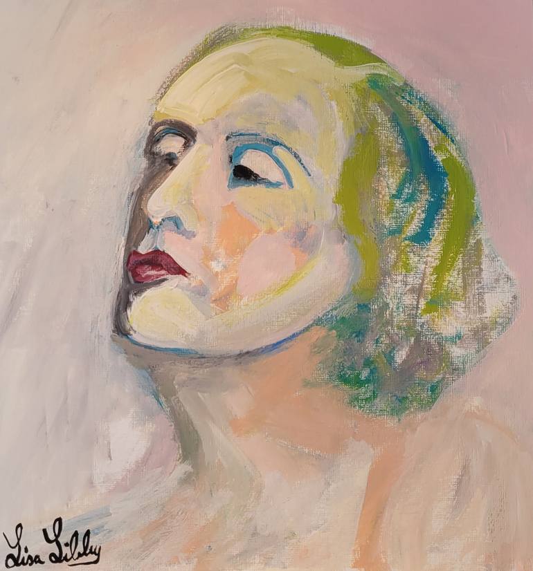 Stranger in Cambridge #3 Painting by Lisa Libby | Saatchi Art