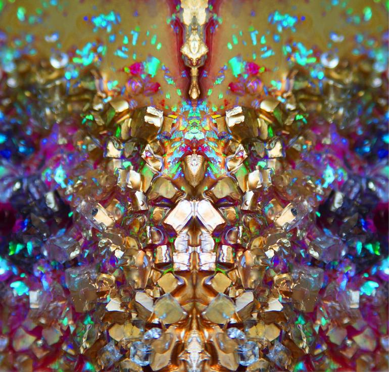 Opal and gold shine with purple sparkles Photography by Julia Crystal ...