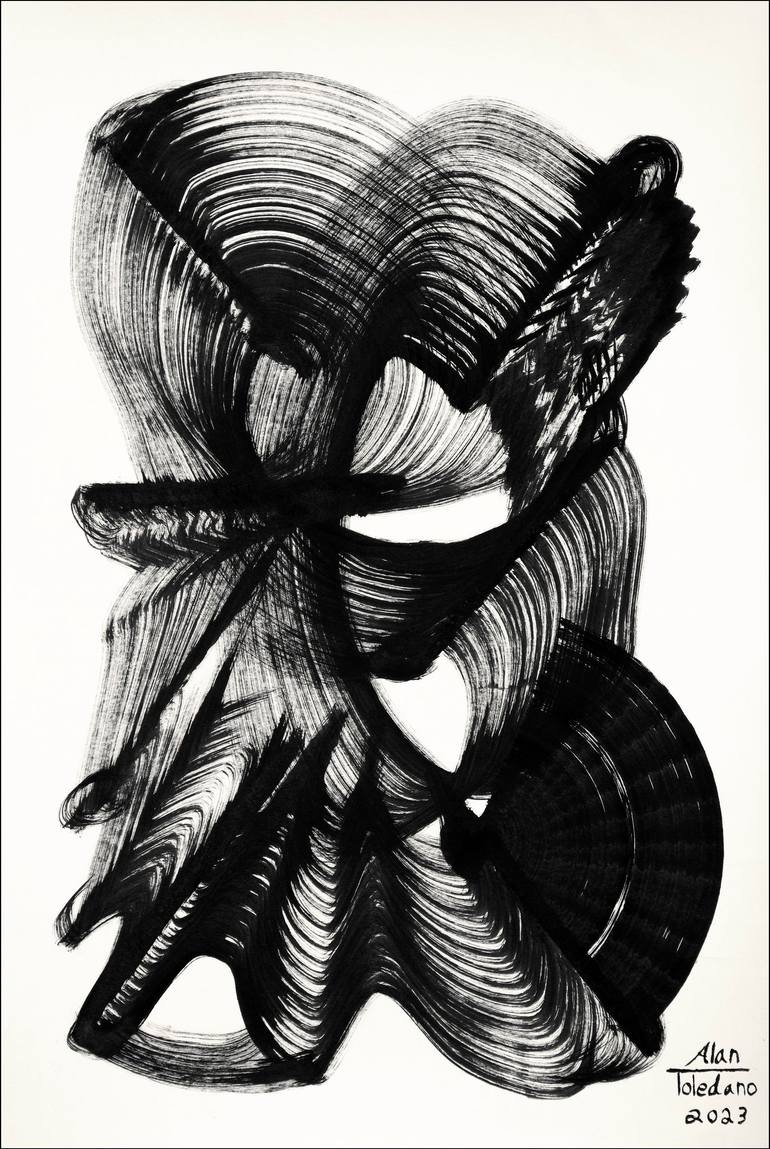 The mask Painting by Alan Toledano | Saatchi Art