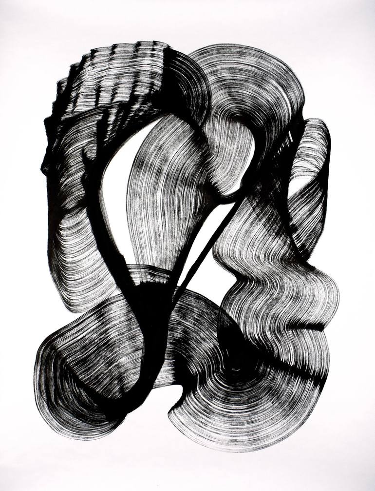 Merging Together Painting by Alan Toledano | Saatchi Art