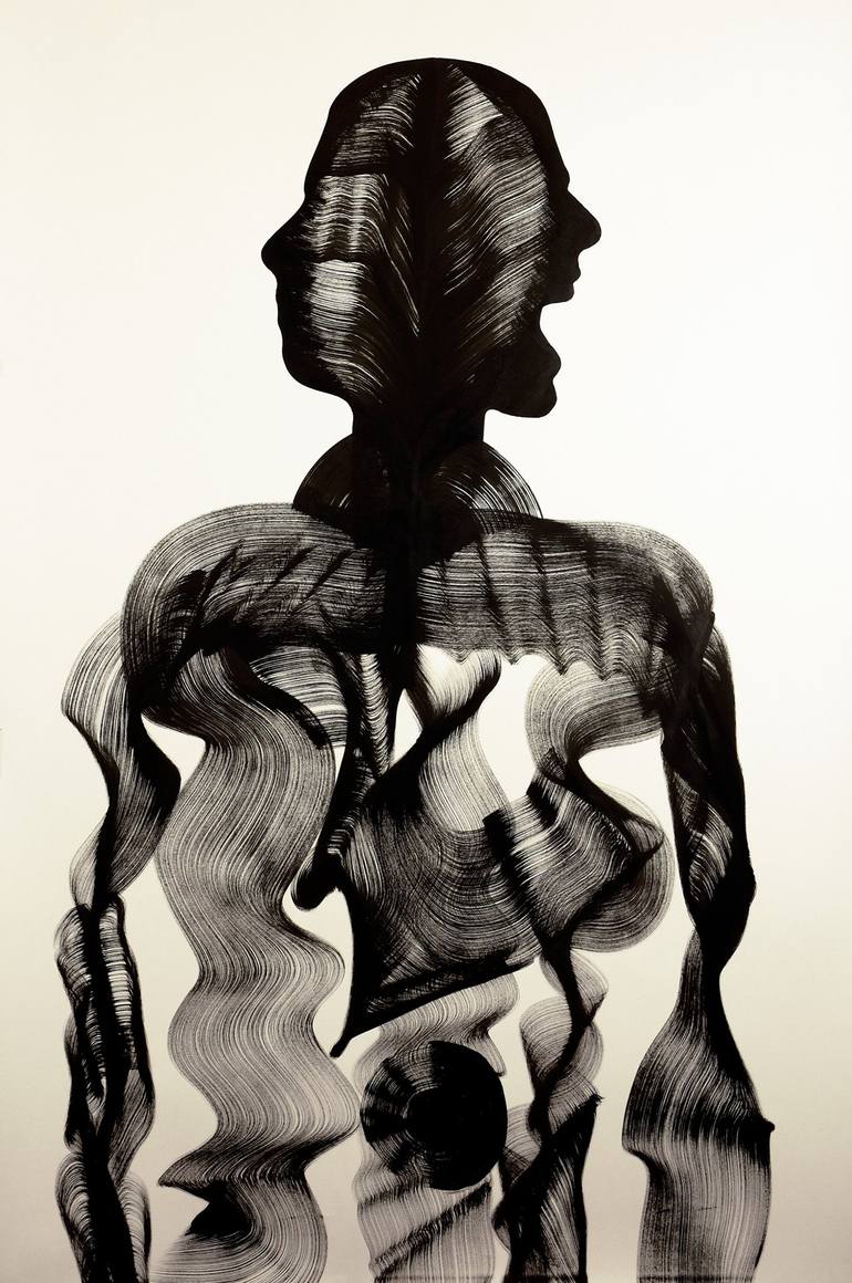 Faces Painting by Alan Toledano | Saatchi Art