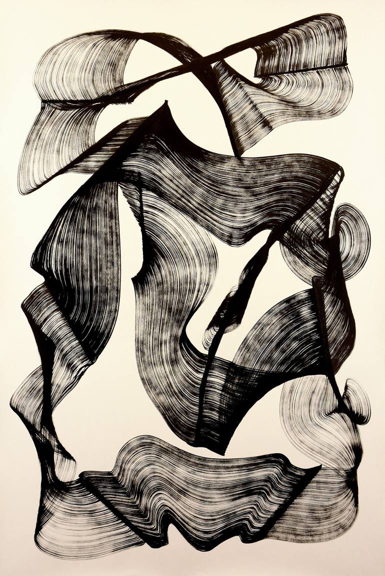 Enigmatic Flow V6 Painting by Alan Toledano | Saatchi Art