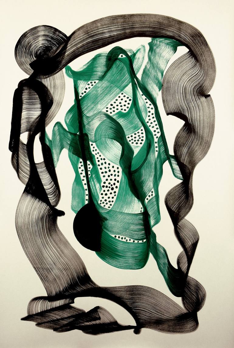 Secret-Flow Painting by Alan Toledano | Saatchi Art