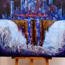 Ísheimur Painting by Maria Obraztsova Zavrodina | Saatchi Art