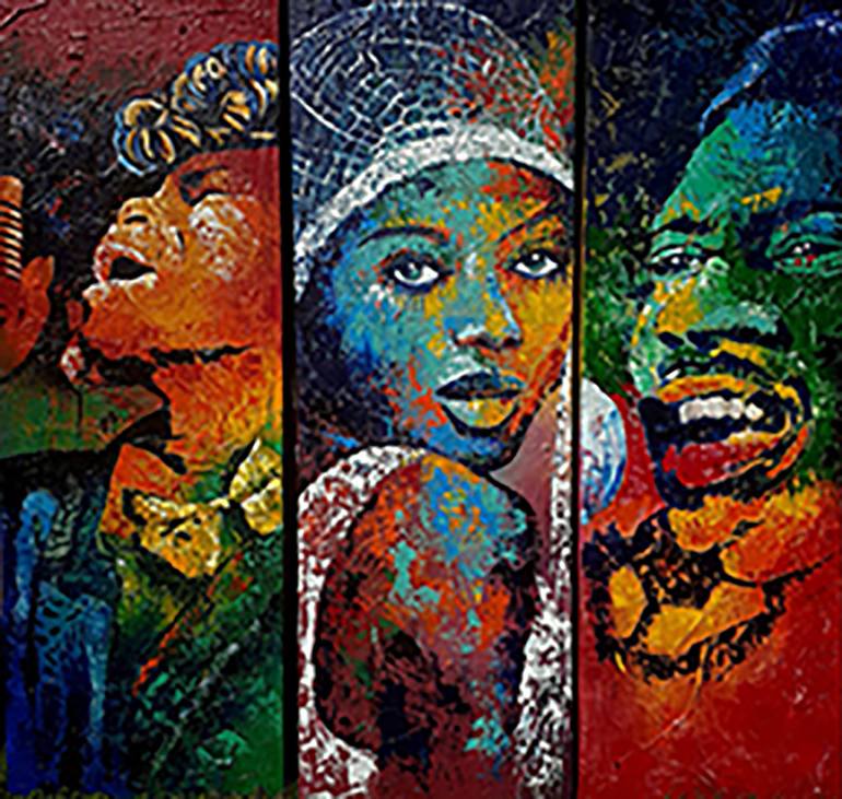 Music Painting by Charis Kelley | Saatchi Art