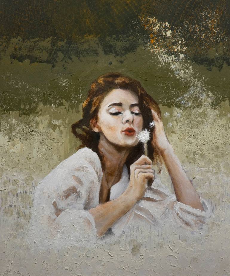 Thousand wishes and more… Painting by André Romijn | Saatchi Art