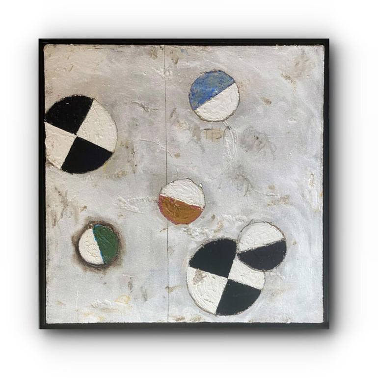 Multiverse #15 - Contemporary Multimedia Abstract Painting Painting by ...