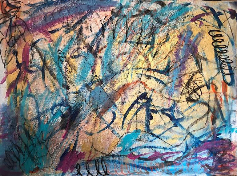 Just For Fun original painting Painting by Danielle Lombardo | Saatchi Art