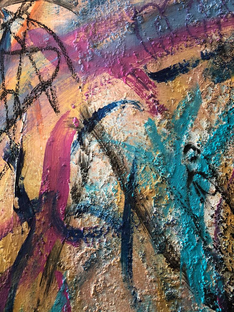 Just For Fun original painting Painting by Danielle Lombardo | Saatchi Art