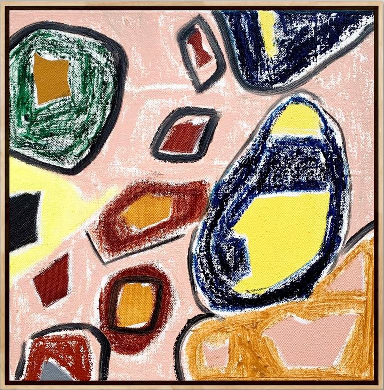 'Tic Tak Toe' Painting by Tyler Dan | Saatchi Art