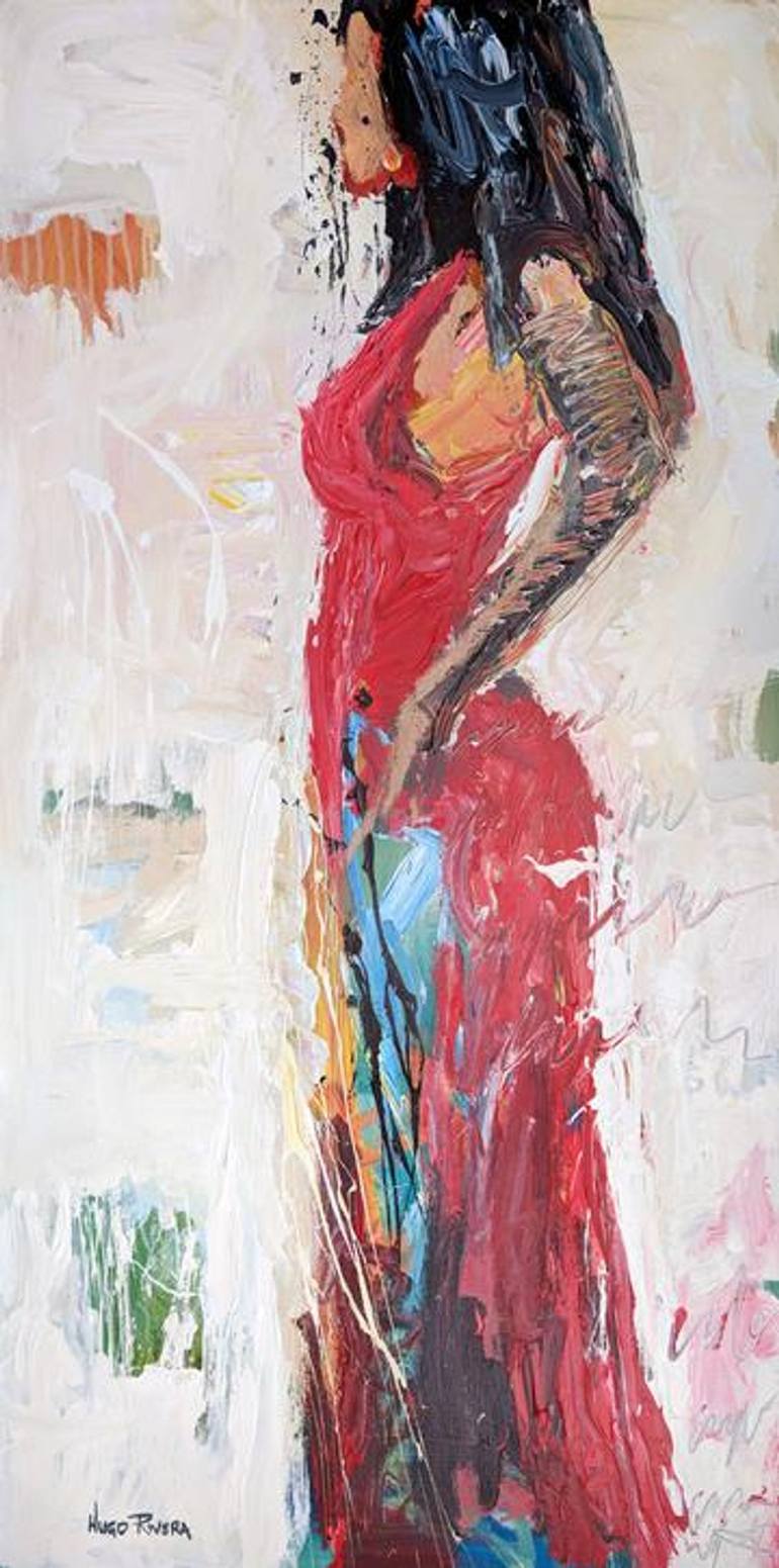 Gena Sevilla Painting by Hugo Rivera | Saatchi Art