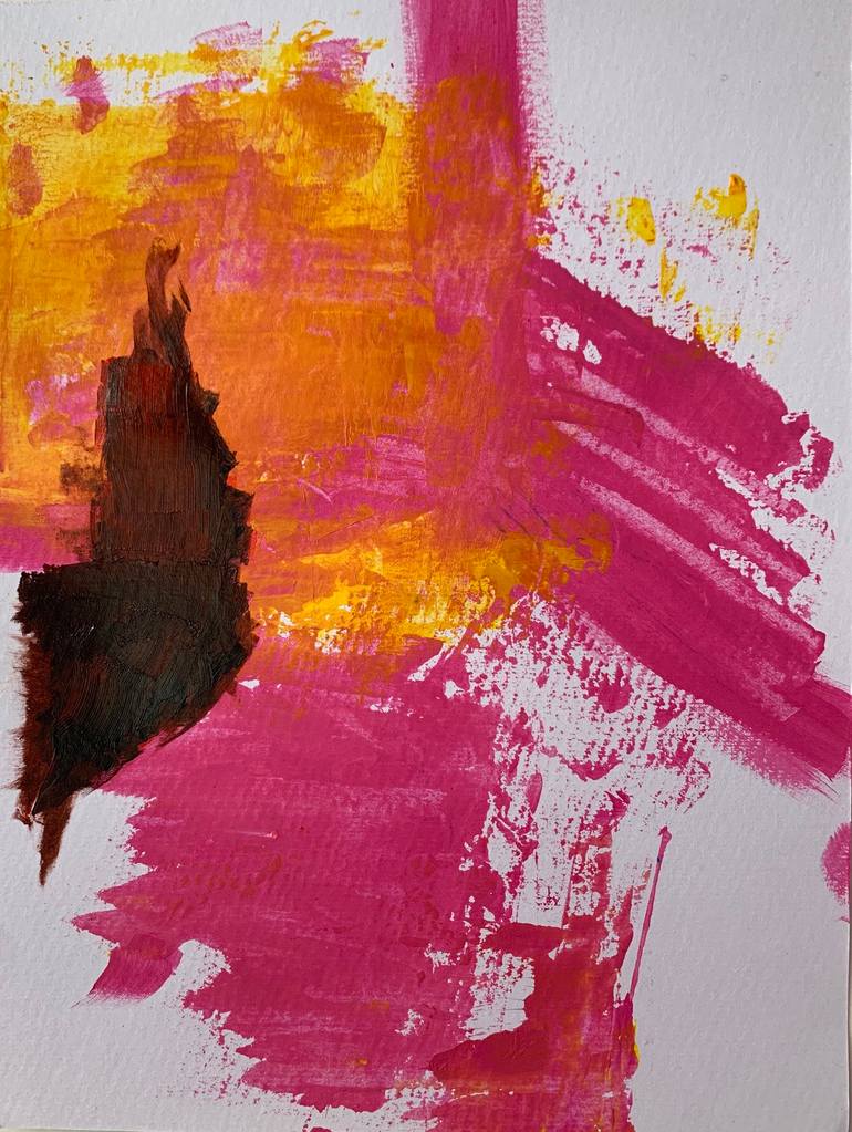 Dark phantom Painting by Amadou Tolo | Saatchi Art