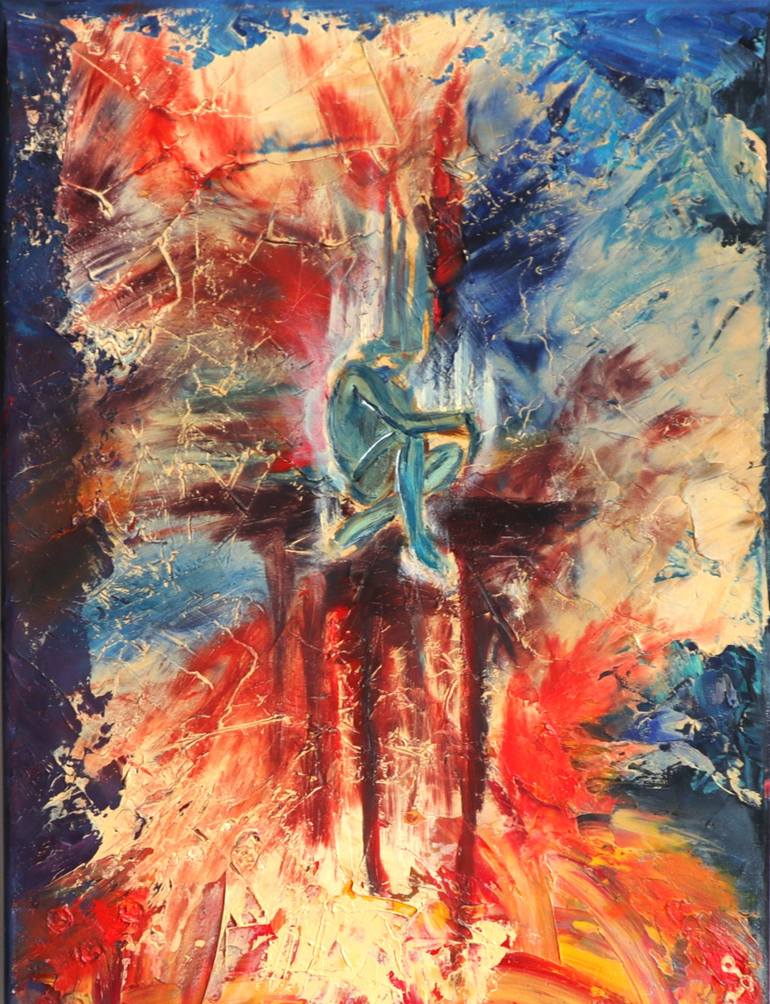 Castaneda Painting by Evgeniy Borel | Saatchi Art