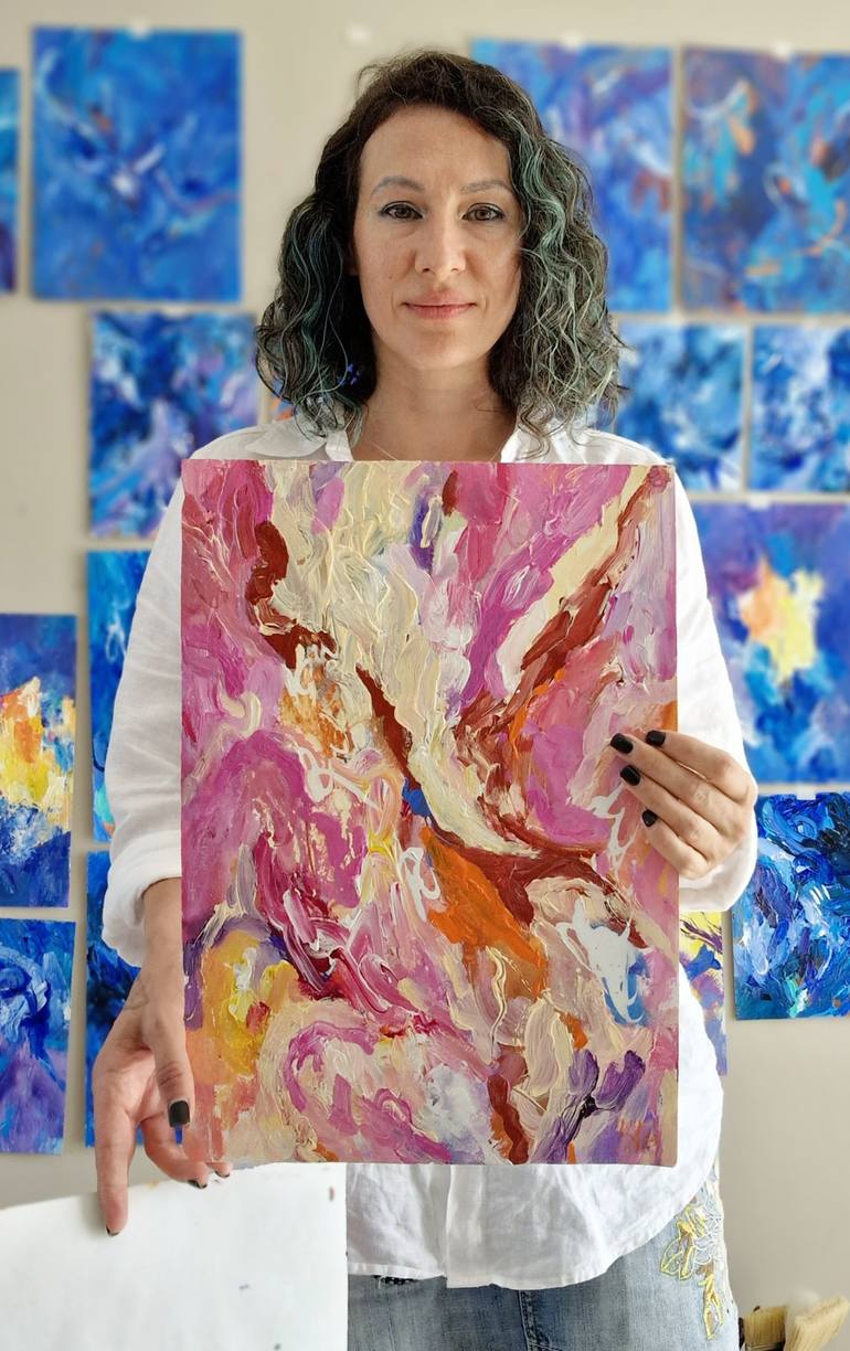 MIXED FEELINGS. 30*42 CM / 12*16,5 IN Painting by Maryana Bryukhanova ...