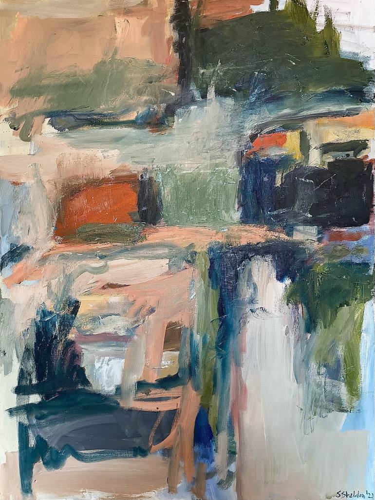 April Painting by Sarah Sheldon | Saatchi Art