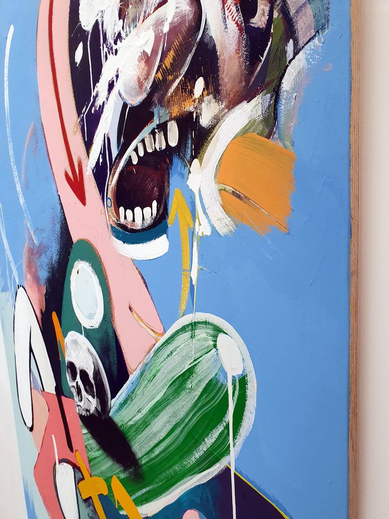 Frances In Ecstasy Painting by Duncan McAfee | Saatchi Art