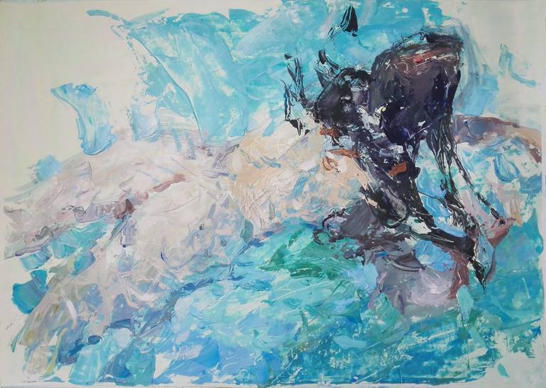 CRYSTAL Painting by C R Y P T I D | Saatchi Art