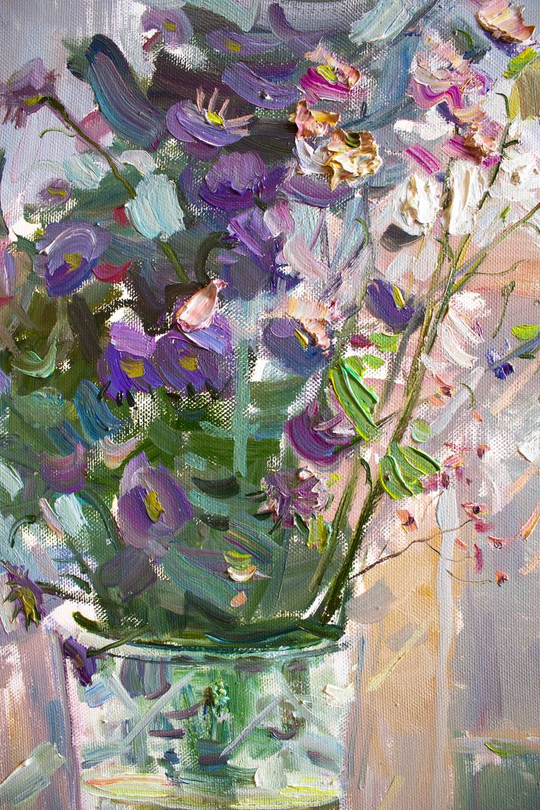 AUTUMN LEMONADE SUN. - bright art on canvas gift for woman interior ...