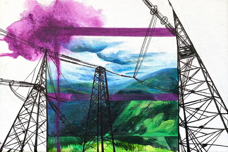 Stovby Painting by Taras Polishchuk | Saatchi Art