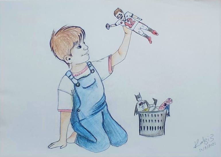 Another Game Changer Drawing by Ko Tsi | Saatchi Art